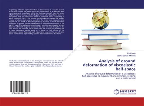 Pdf Analysis Of Ground Deformation Of Viscoelastic Half Space