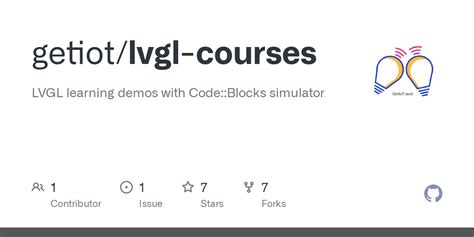 GitHub Getiot Lvgl Courses LVGL Learning Demos With Code Blocks