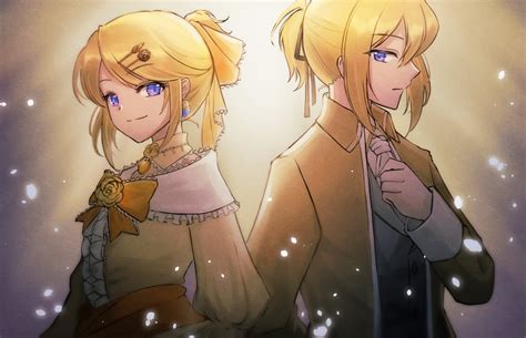 Kagamine Rin Kagamine Len Riliane Lucifen Dautriche And Allen