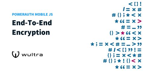 Powerauth Mobile Js End To End Encryption Wultra Developer Portal