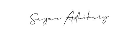 87 Sayan Adhikary Name Signature Style Ideas Best Autograph
