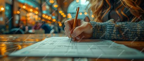 Premium Photo Checking Boxes On A Questionnaire Completing A Survey