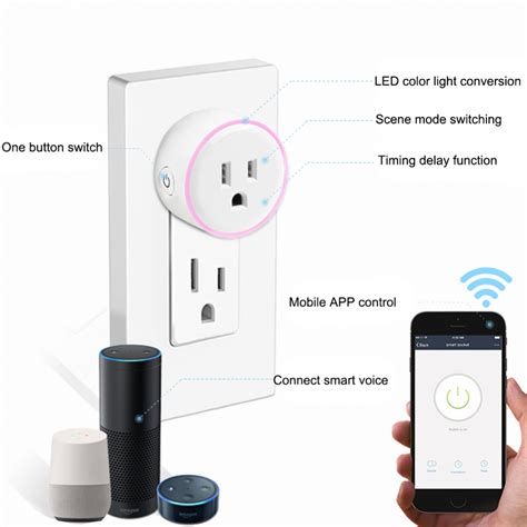 Wifi Smart Plug Socket Met Power Monitor Afstandsb Grandado
