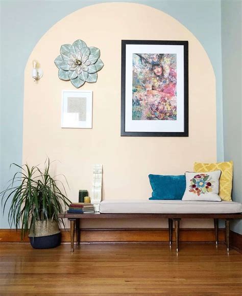 24 Geometric Accent Wall Designs That Make A Big Statement