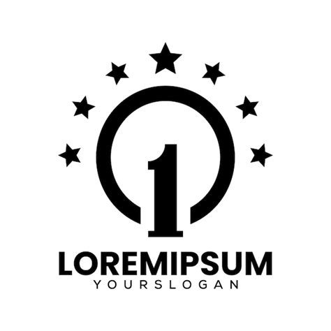 Logo Number 1 Free Vectors And Psds To Download