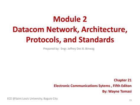Datacom Module Introduction To Data Communications PPTX