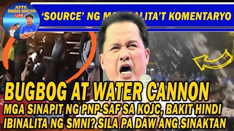 Bugbog At Water Cannon Youtube