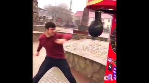 Супер сильный уличный удар 999 разрушаем автомат | Super strong street ...