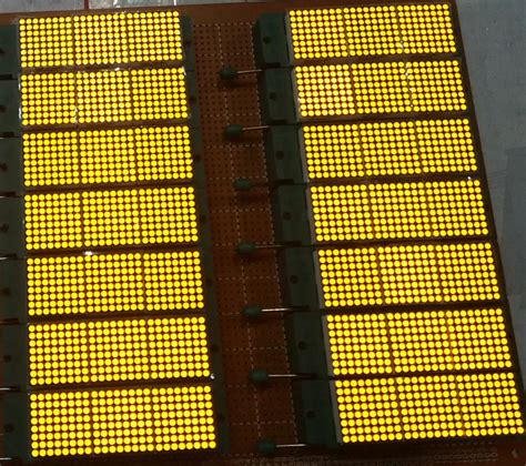 Single Color Bi Color 32 32mm Dot Matrix Display 8x8