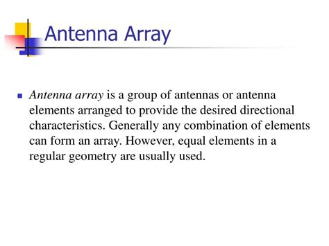 ppt basic antenna theory and concepts powerpoint presentation free
