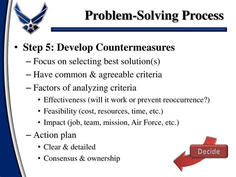 Ppt The 8 Step Problem Solving Process Powerpoint Presentation Free Download Id 6793247