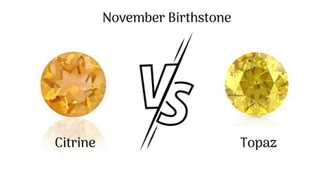November Birthstone Citrine