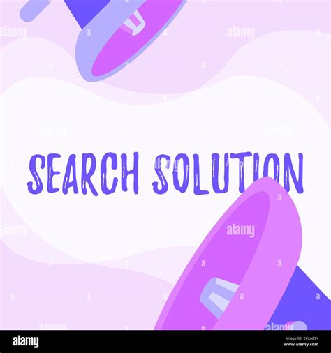 Sign Displaying Search Solution Conceptual Photo An Action Or Process Of Finding Solution To A