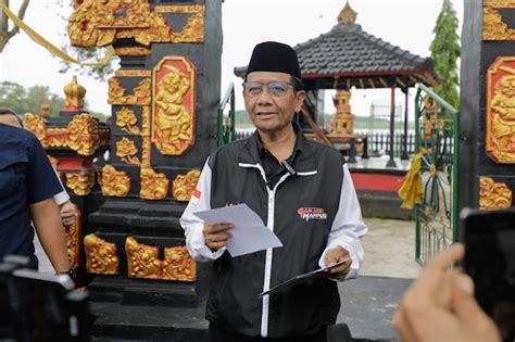 Nyatakan Mundur Mahfud Akan Ketemu Presiden Jokowi Hari Kamis Pemilu