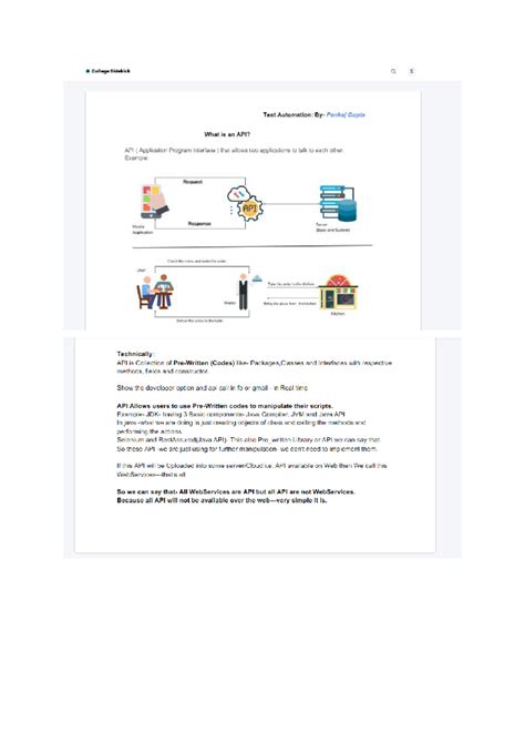 Api Testing Notes 1 Test Cloud Computing Key Skills Framework