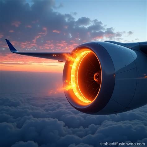 Plane Engine Failure Stable Diffusion Online