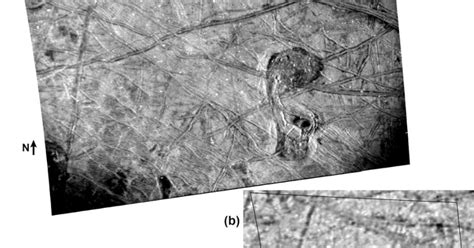Un Intrigante Sector De La Luna Europa Muestra Señales De Actividad