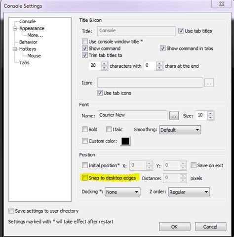Command Line CMD EXE Limits Windows Size To Screen Size Super User