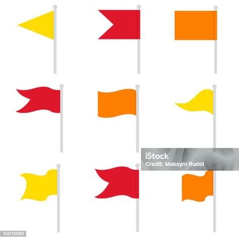 흰색 배경에 격리된 평면 배너 아이콘 벡터 일러스트레이션 개념에 대한 스톡 벡터 아트 및 기타 이미지 개념 검은색 과녁 Istock