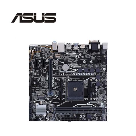 아수스 프라임 A320m K 마더 보드 소켓 Am4 Ddr4 Amd A320 A320m 원래 데스크탑 메인 보드 사용마더보드