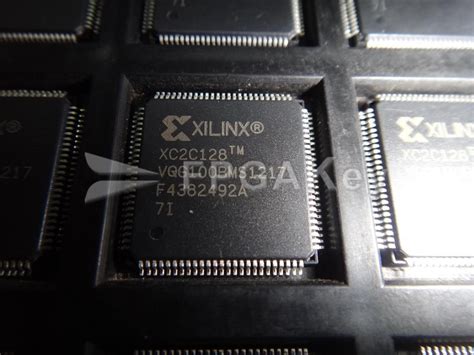 Xc2c128 7vqg100i Of Xilinx Coolrunner Ii Cpld Fpgakey