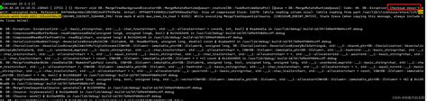 Clickhouse断电，文件损坏重新启动 Void Dbmergetreebackgroundexecutor