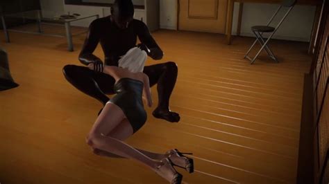 Interracial Sex White Cock Fucks The Blonde After The Party