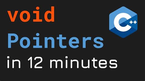 37 Whats The Deal With Void Pointers In C Programming Hindi Youtube