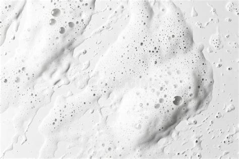Textured White Surface With Foam Like Patterns Neural Network Ai Generated Stock Illustration