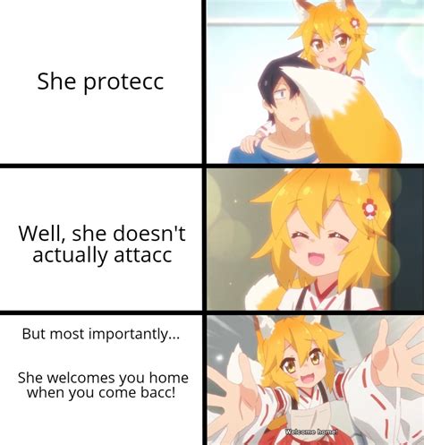 Wholesome Senko Meme Rsewayakikitsune