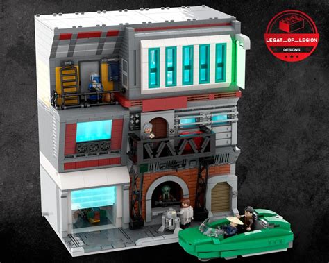 Lego Moc Sw Coruscant Underworld Modular House 2 By Legatoflegion