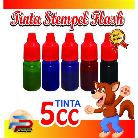 Jual TINTA STEMPEL FLASH 5CC Shopee Indonesia