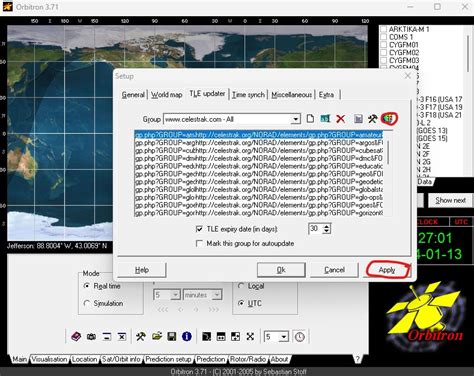 Orbitron Gpredict And Pstrotator With New Tle Format