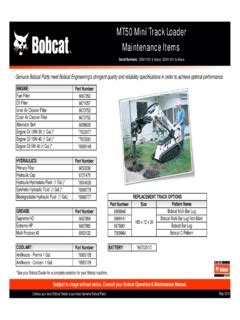 Loaders Bobcat MT50 Specifications CraneMarket
