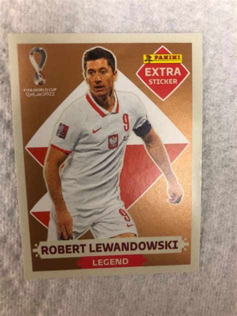 Panini WM 2022 Extra Sticker Robert Lewandowski Kaufen Auf Ricardo