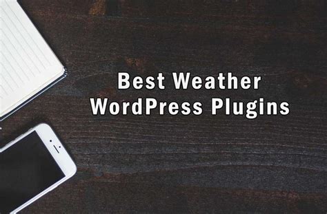 Best Weather Wordpress Plugins Widgets Free Premium Frip In