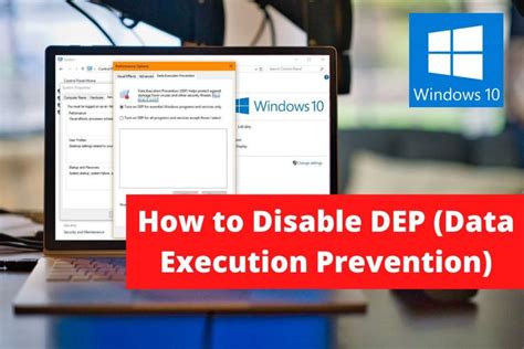 How To Disable Dep Data Execution Prevention In Windows 10 Layman Solution