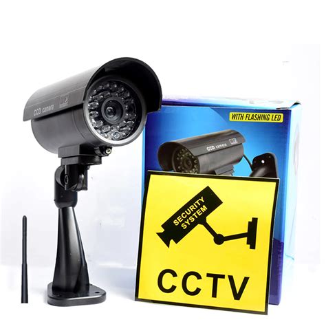 camera de surveillance factice fausse caméra de sécurité wifi
