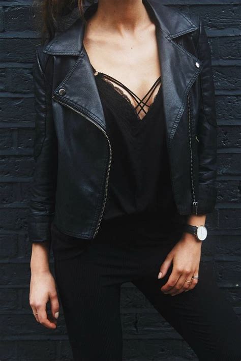 29 Best Fall Leather Jacket Outfits To Pin Right Now Styleoholic