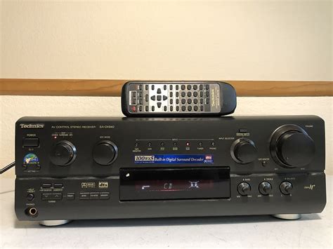 Technics SA DX Receiver HiFi Stereo Vintage Audiophile Reverb