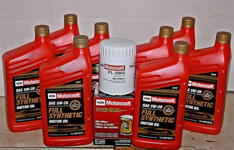 Mustang Gt V Motorcraft Full Synthetic Oil Change Kit