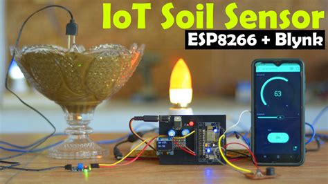 IoT Soil Moisture Sensor Using ESP8266 Blynk With Water Pump Control