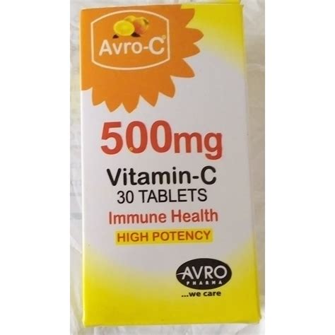 Avro C Vitamin C Mg Rx Online Pharmacy