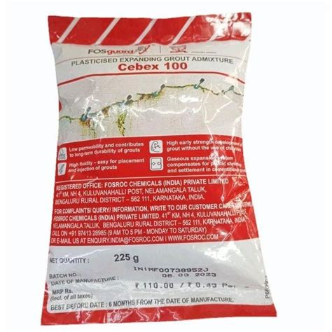 Fosroc Fosguard Cebex 100 Grout Admixture At Best Price In New Delhi