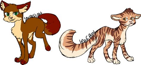 Warrior Art Warriors Warrior Cats Squirrelflight Leafpool Cartoon