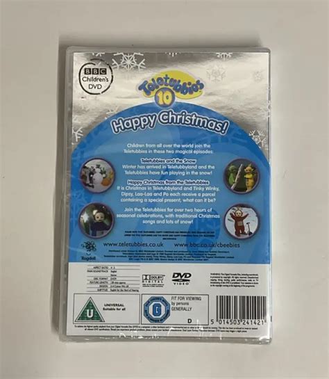 Teletubbies Happy Christmas Dvd Over 2 Hours Fun And Laughter Brand New