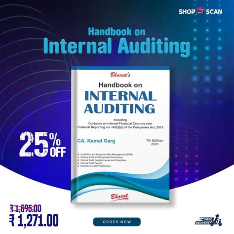 Handbook On Internal Auditing Including Guidance On Internal Financial