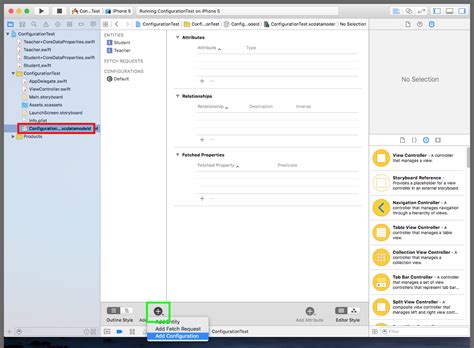 SwiftCore Dataの使い方エンティティごとに出力先の外部ファイルを変える Swift 2 1XCode 7 2 はじはじアプリ体験メモ