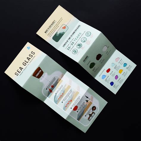 Sea Glass Infographics On Behance