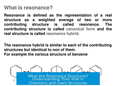 What Are Resonance Structures Understanding Their Role In Chemistry And Lewis Structures